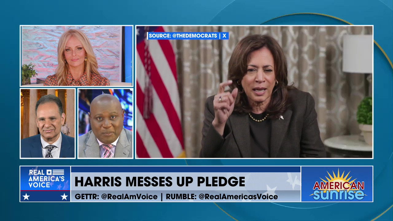 KAMALA HARRIS' WORD SALAD - Real America's Voice News