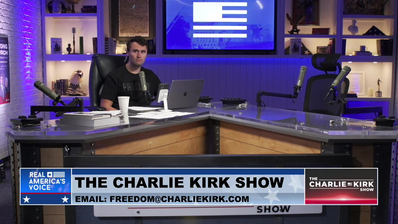 The Charlie Kirk Show - Real America's Voice News