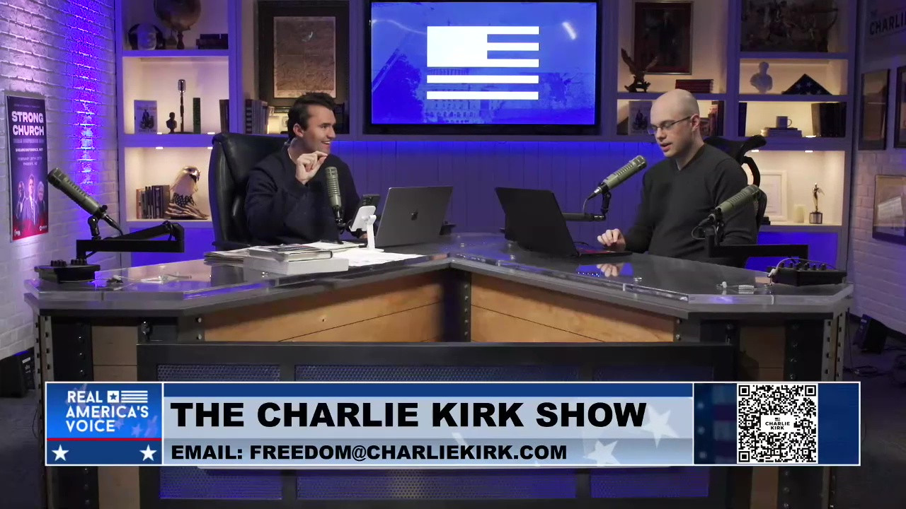 The Charlie Kirk Show - Real America's Voice News