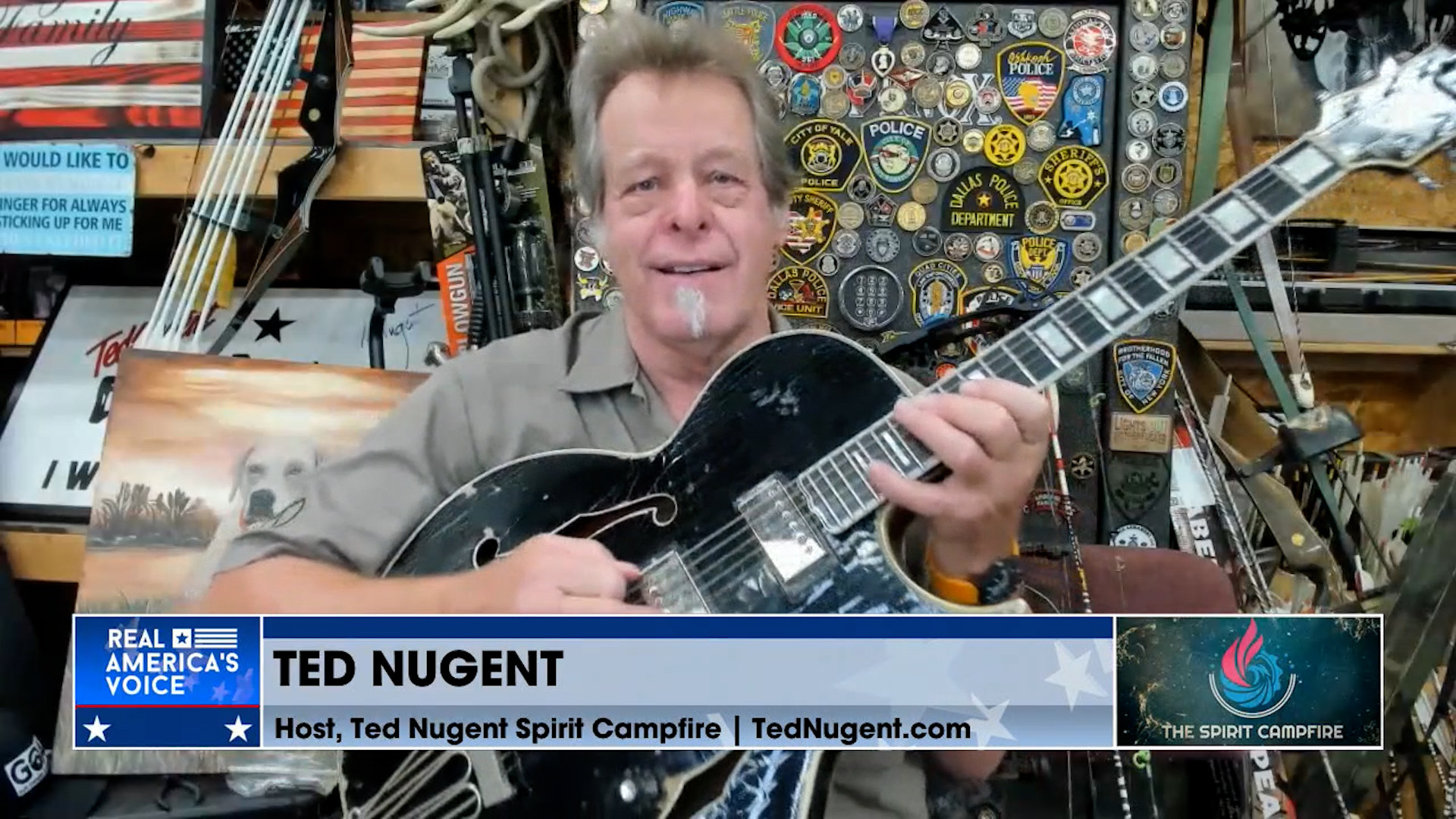 Ted Nugent Spirit Campfire - Real America's Voice News