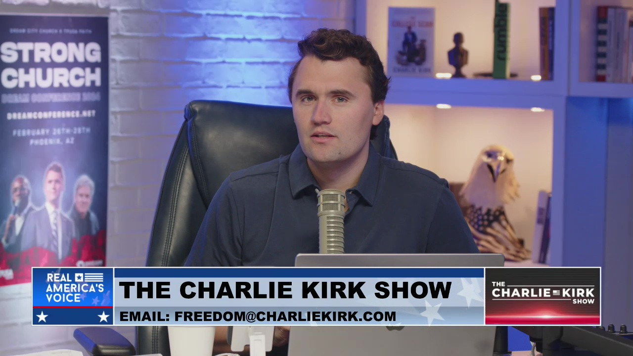 The Charlie Kirk Show - Real America's Voice News