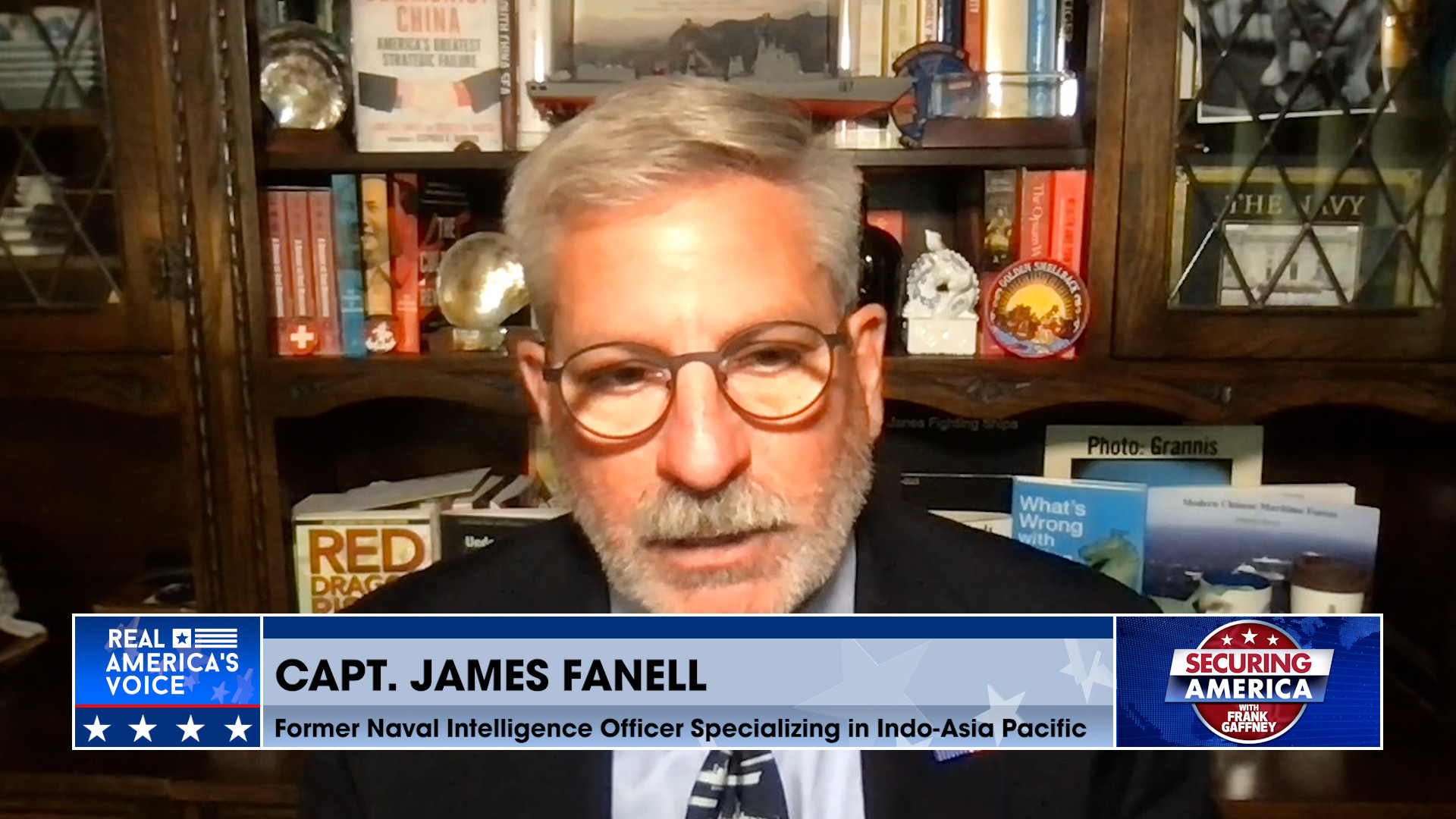 Frank Gaffney is joined by Capt. James Fanell Pt. 2 - Real America's ...