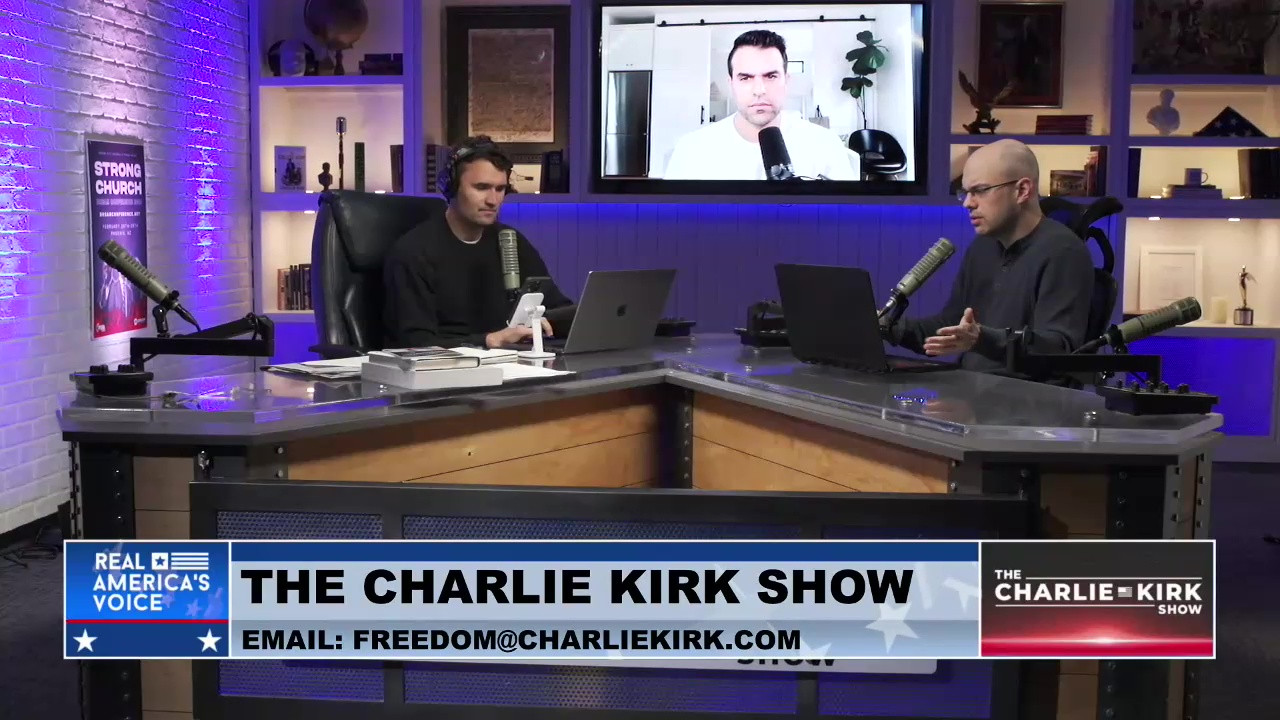 The Charlie Kirk Show - Real America's Voice News