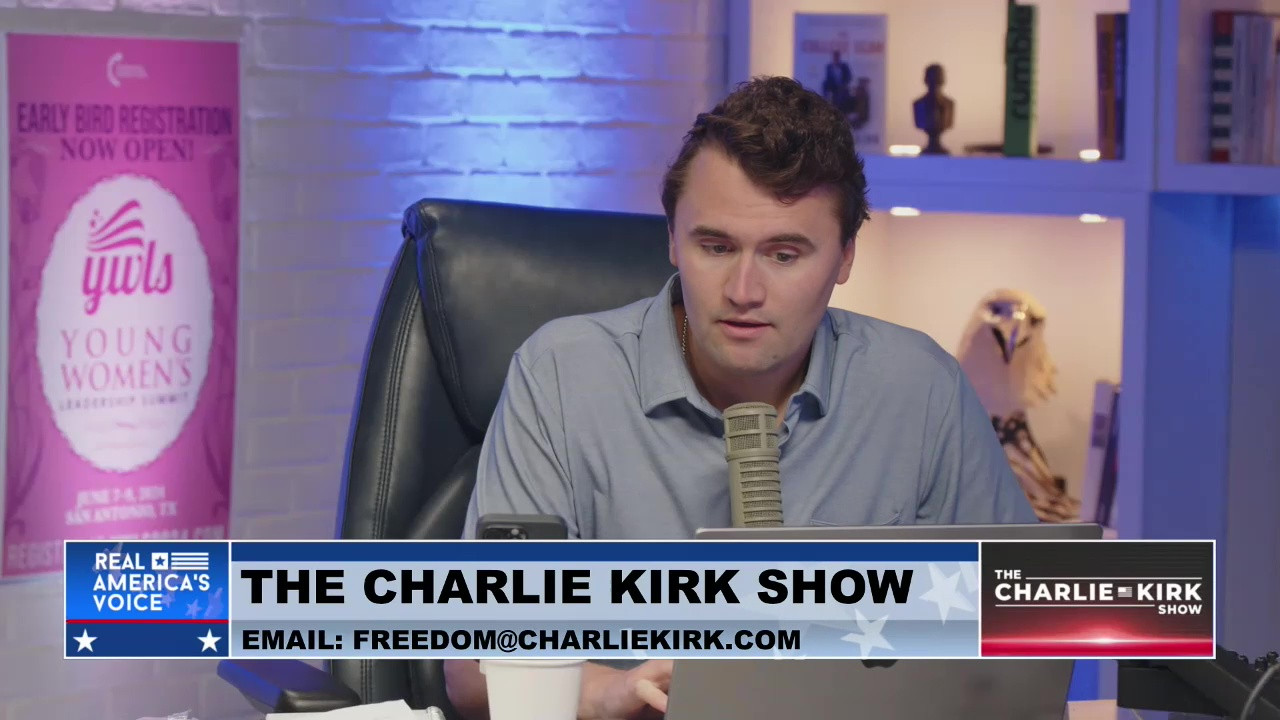The Charlie Kirk Show - Real America's Voice News