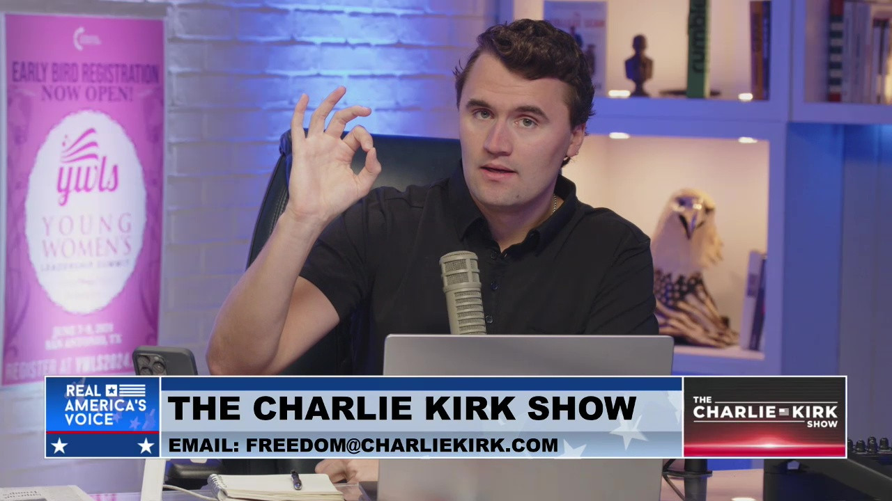 The Charlie Kirk Show - Real America's Voice News