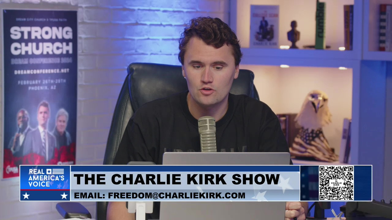 The Charlie Kirk Show - Real America's Voice News