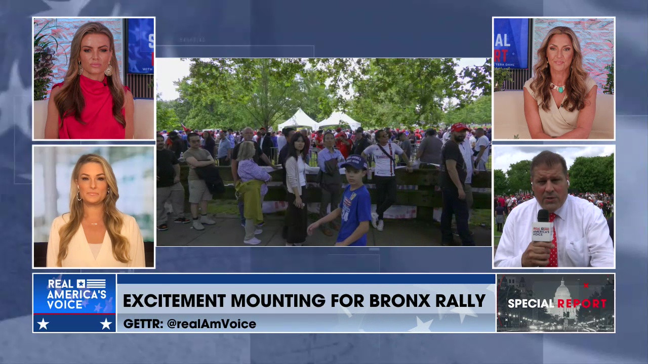 EXCITEMENT MOUNTING FOR BRONX RALLY - Real America's Voice News