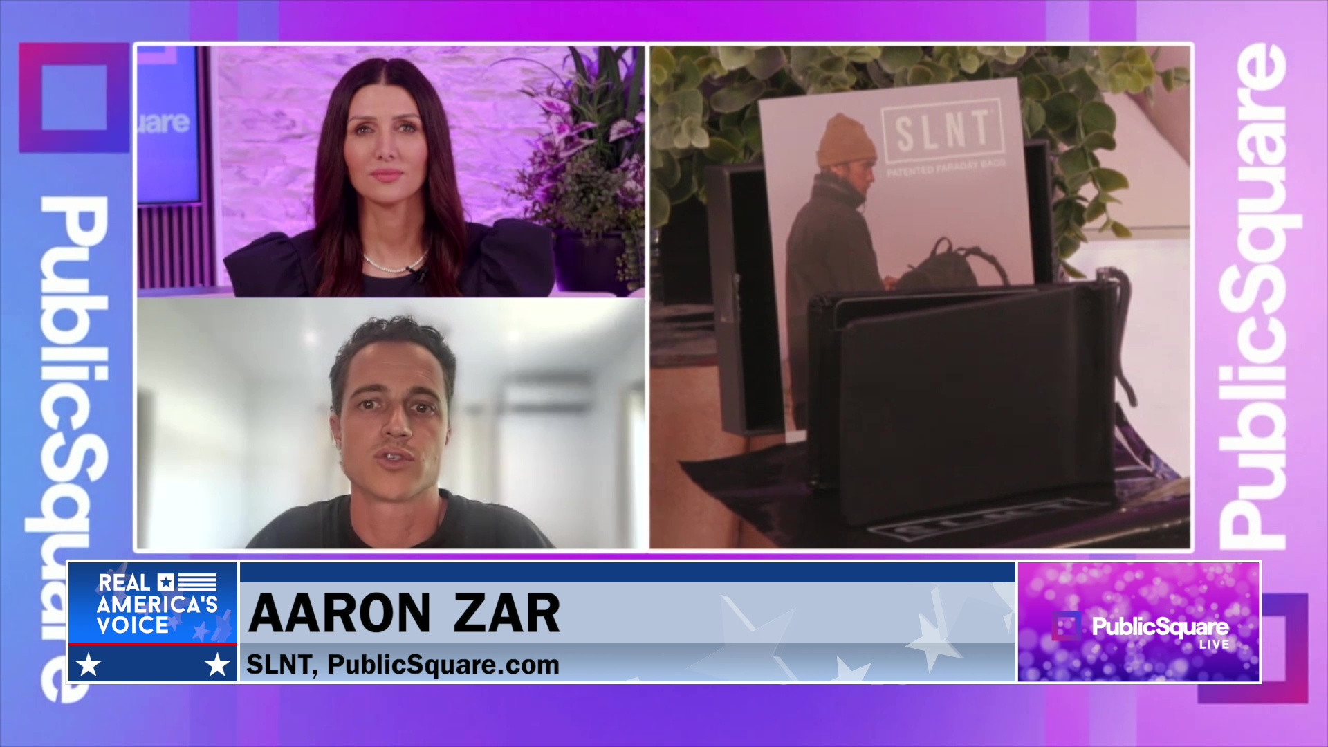 PUBLIC SQUARE LIVE PRESENTS: SLNT & ALPINIA LABS - Real America's Voice ...