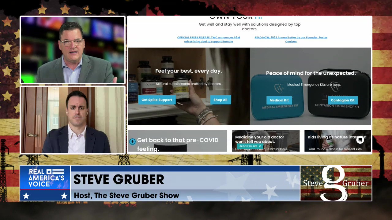 The Steve Gruber Show - Real America's Voice News