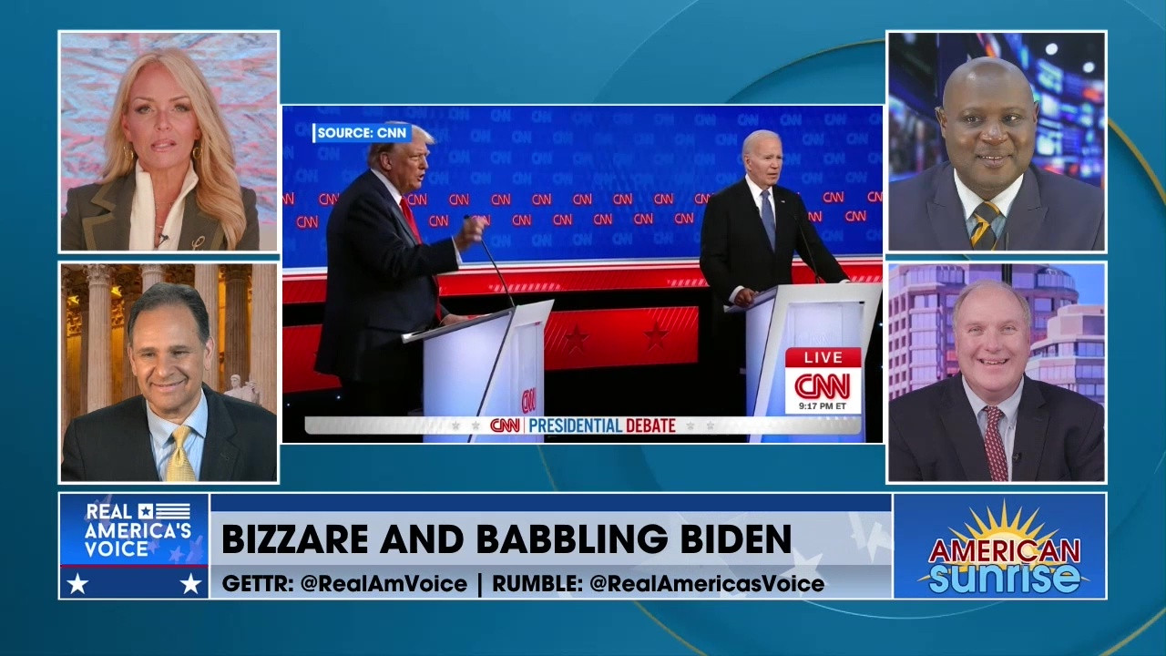 BIZZARE AND BABBLING BIDEN - Real America's Voice News