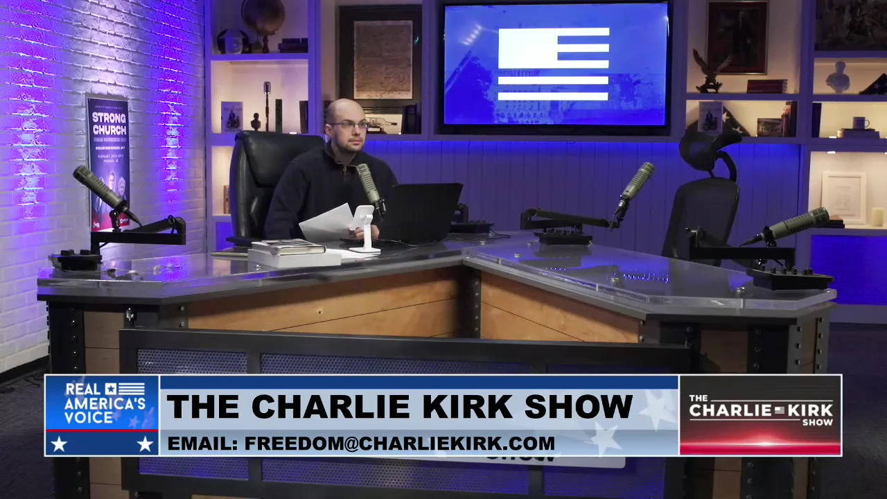 The Charlie Kirk Show - Real America's Voice News