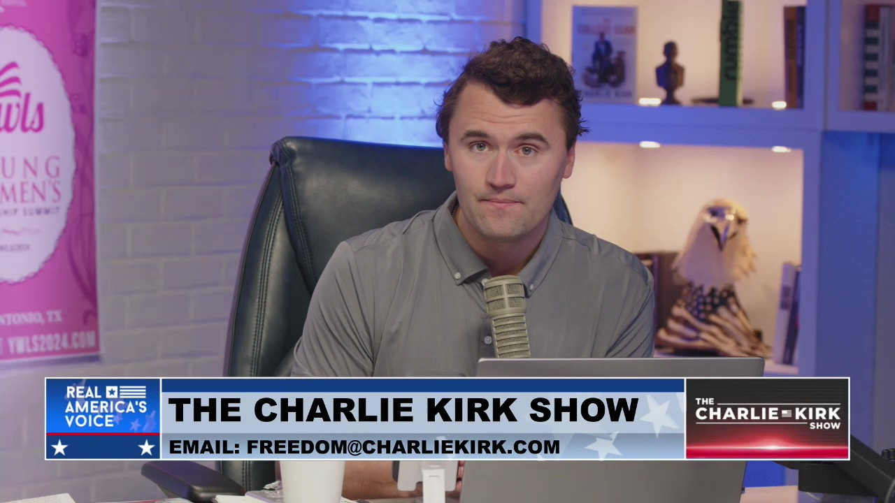 The Charlie Kirk Show - Real America's Voice News