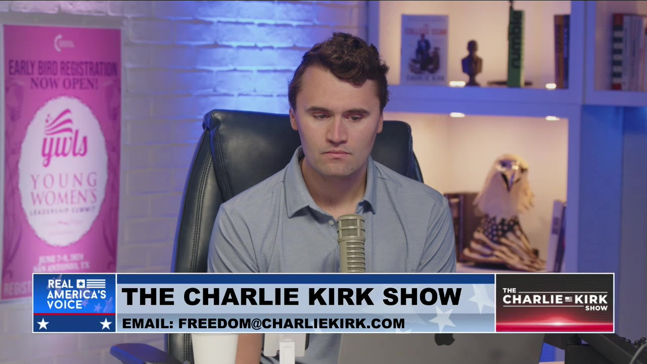 The Charlie Kirk Show - Real America's Voice News