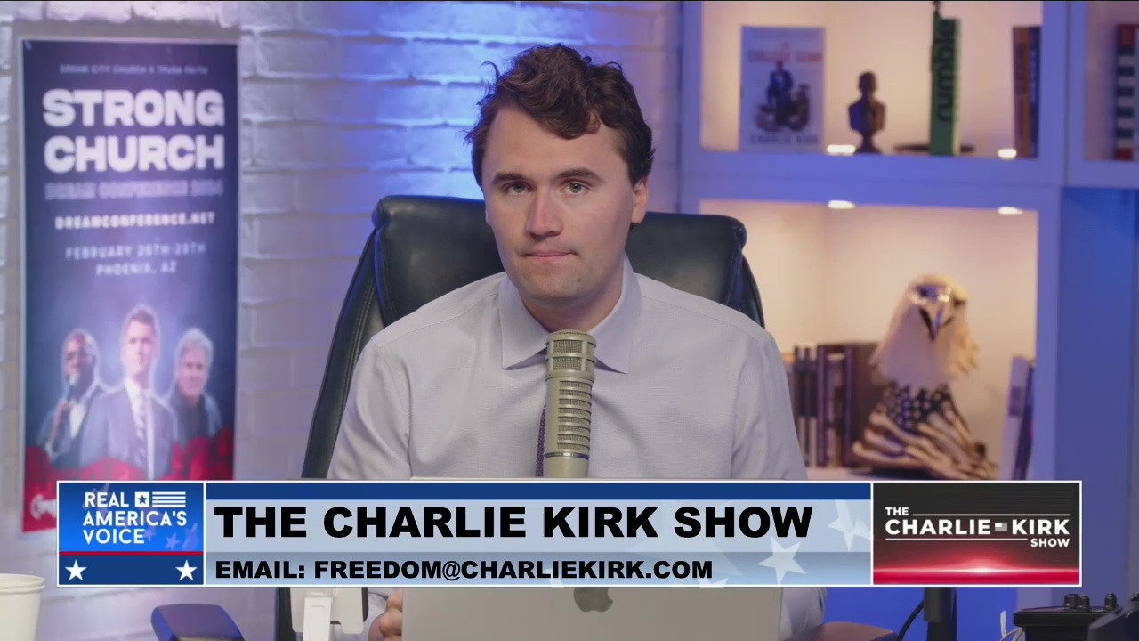 The Charlie Kirk Show - Real America's Voice News The Charlie Kirk Show - Real America's Voice News