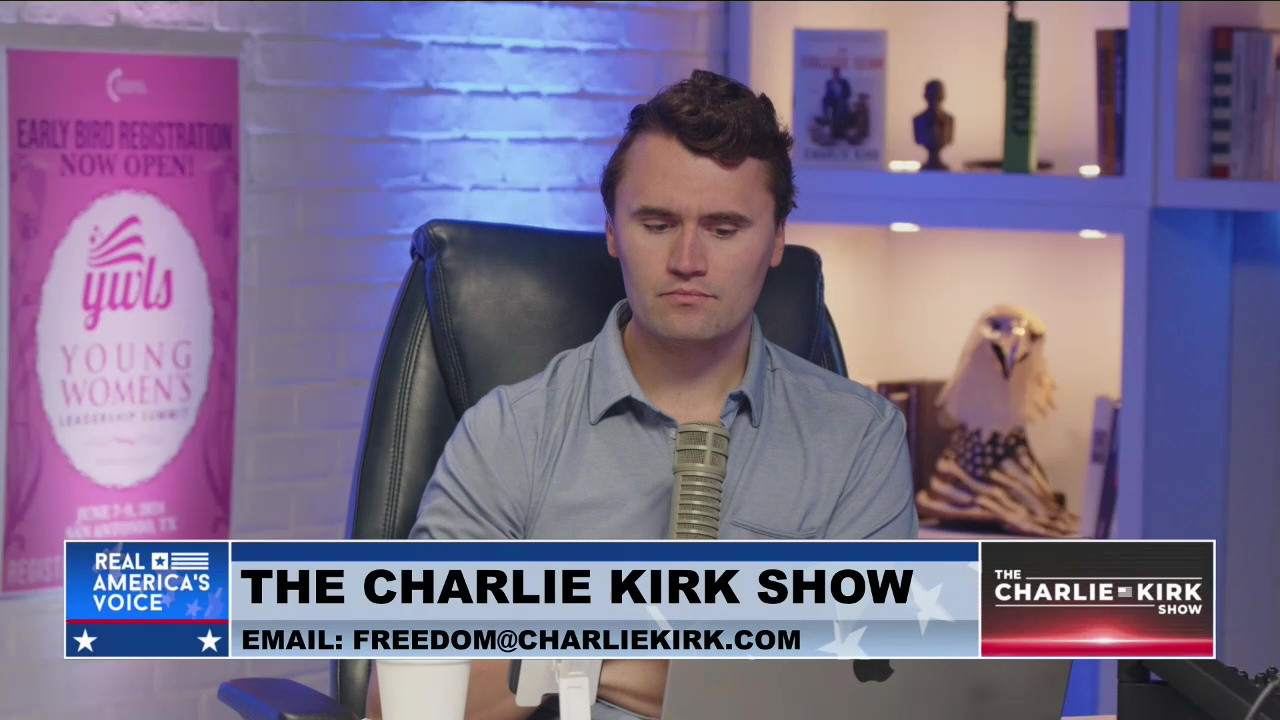 The Charlie Kirk Show - Real America's Voice News